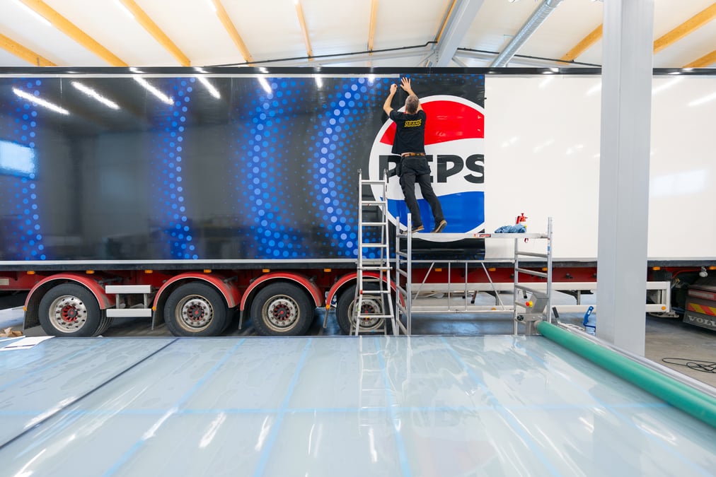 Pepsi trucks get new look through Grano's comprehensive marketing ...