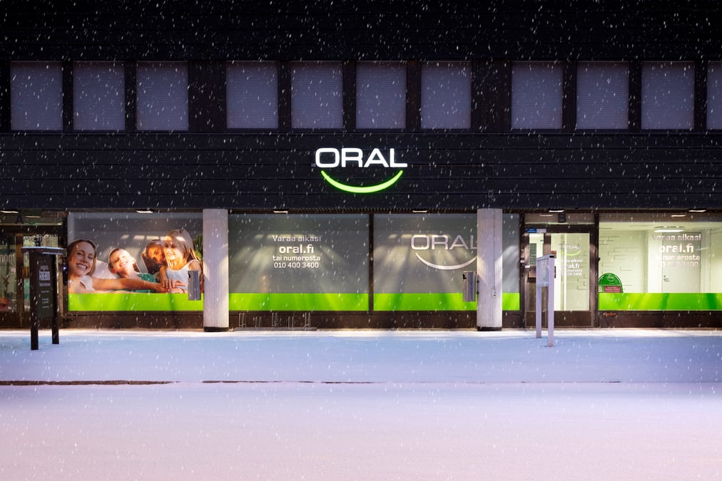 Oralin uusien vastaanottojen tilauudistus tehtiin Granolla